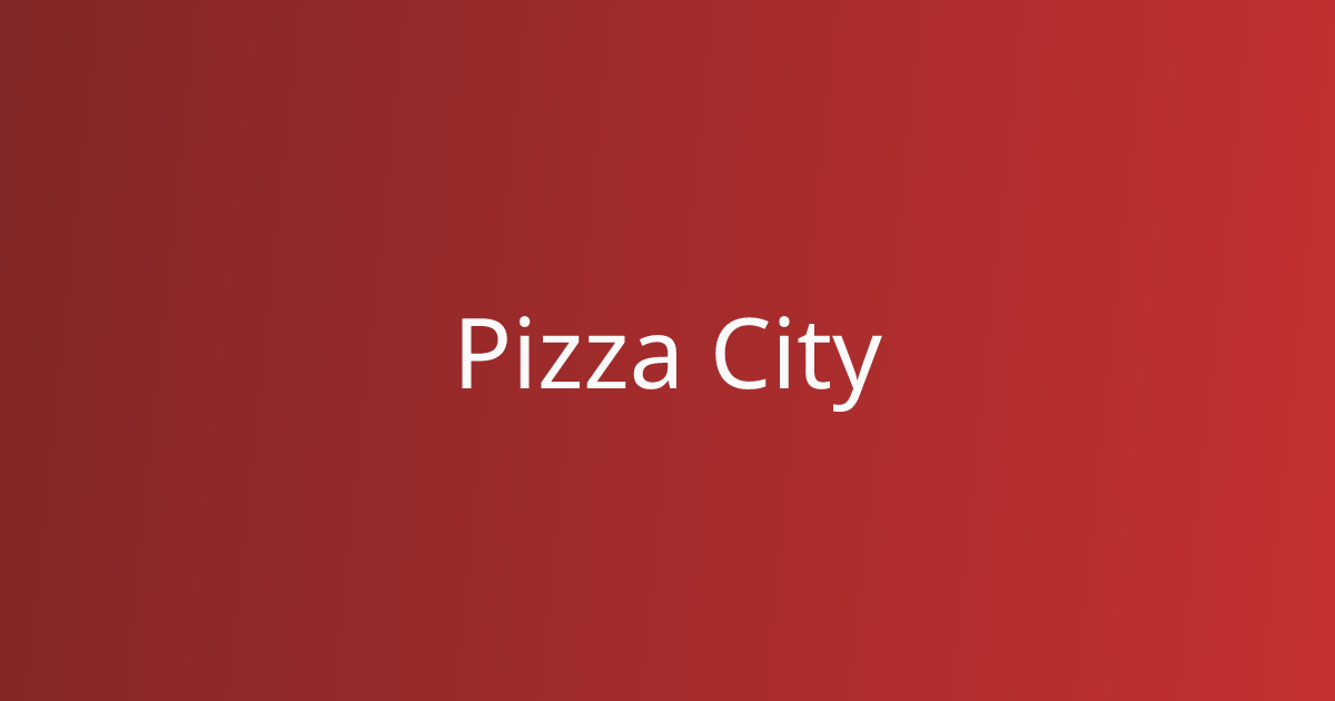 Best Pizza in Windsor Mill, MD | Pizza City | Menu