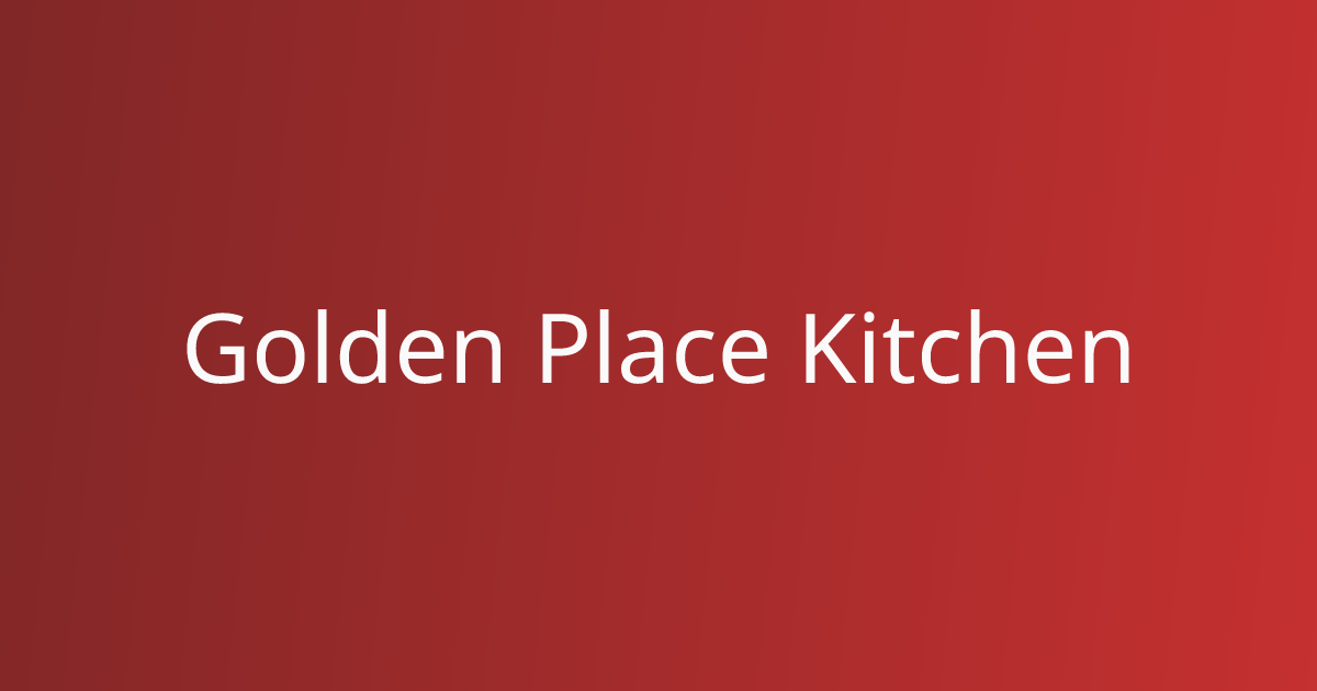 Best Chinese in Brooklyn, NY | Golden Place Kitchen | Order Online